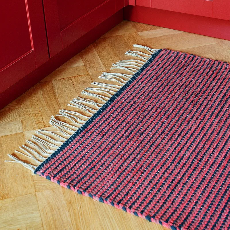KAAVI - Handwoven cotton rug in custom colours and sizes — ANKI