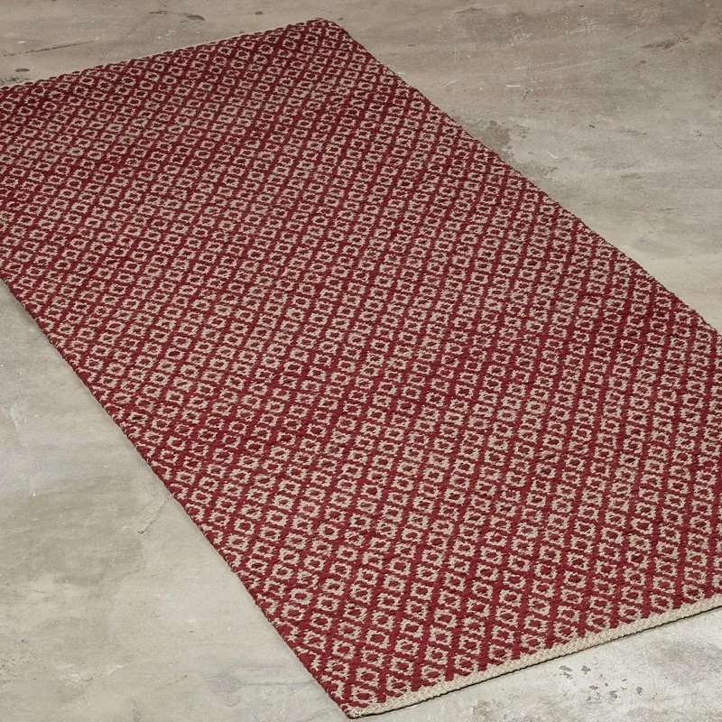 RUUSUKAS - Handwoven cotton rug in custom colours and sizes — ANKI