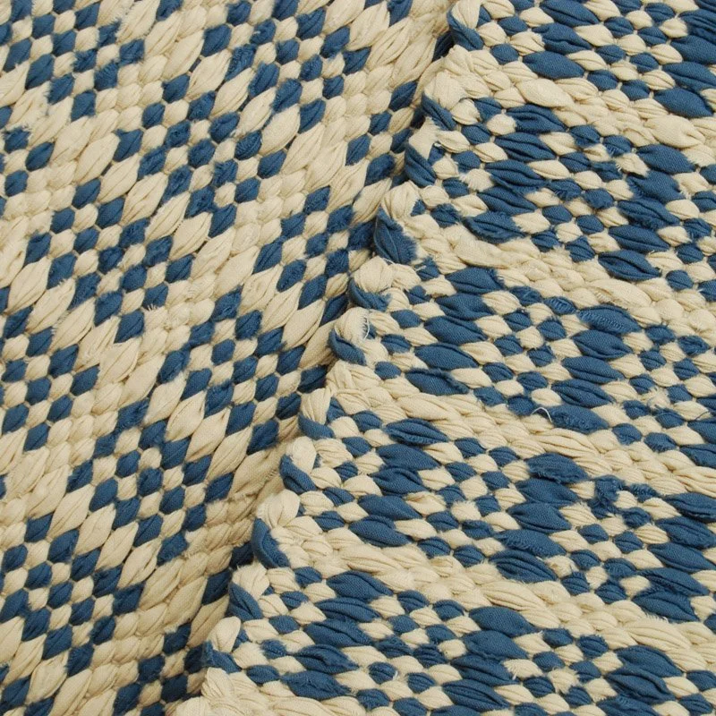 RUUTU - Handwoven cotton rug in custom colours and sizes — ANKI