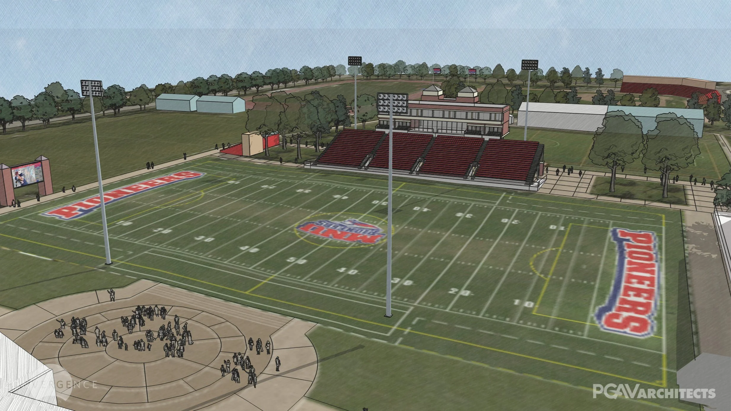 MNU Campus Planning — PGAV Architects