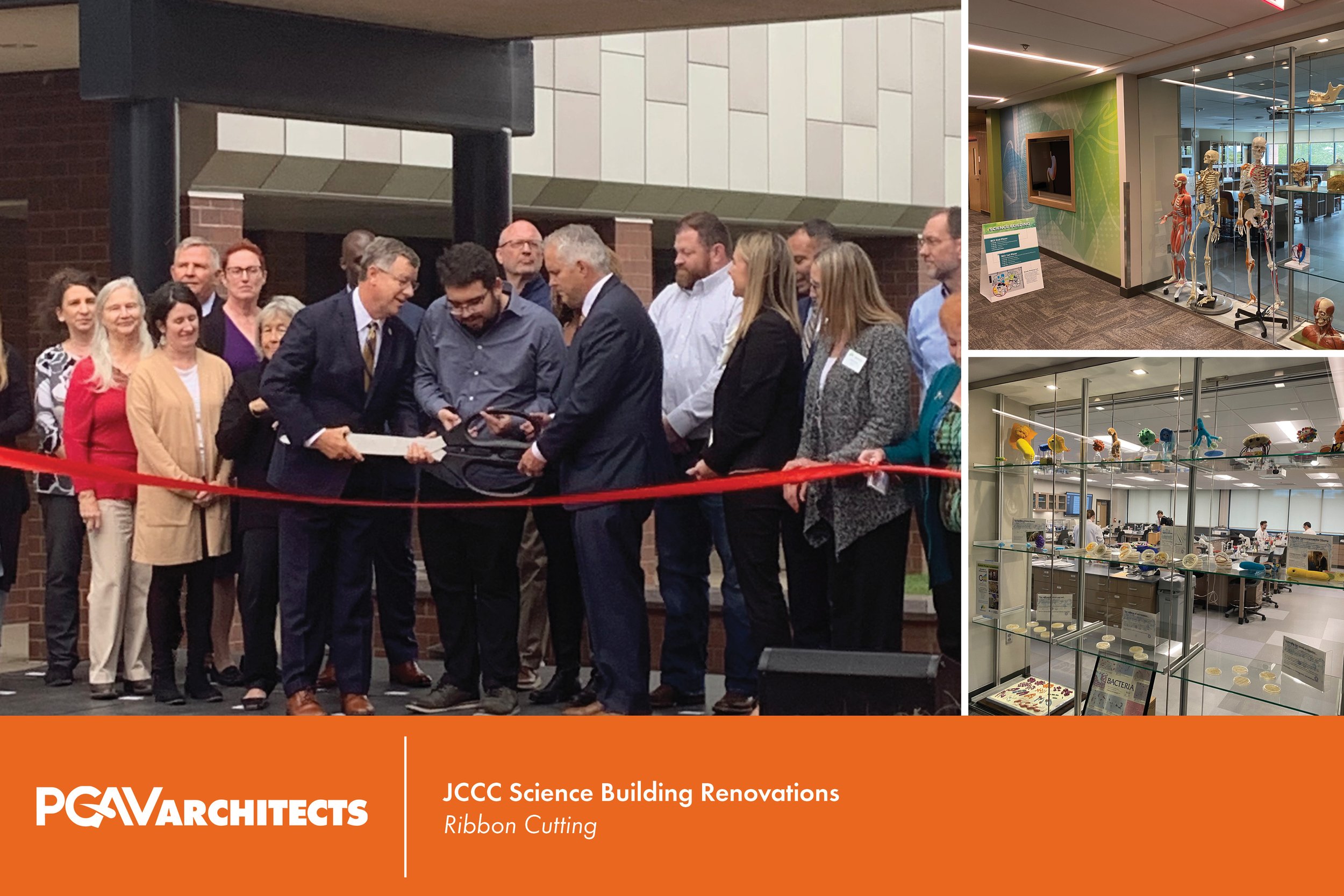 JCCC Science Building Renovations: Ribbon Cutting — PGAV Architects