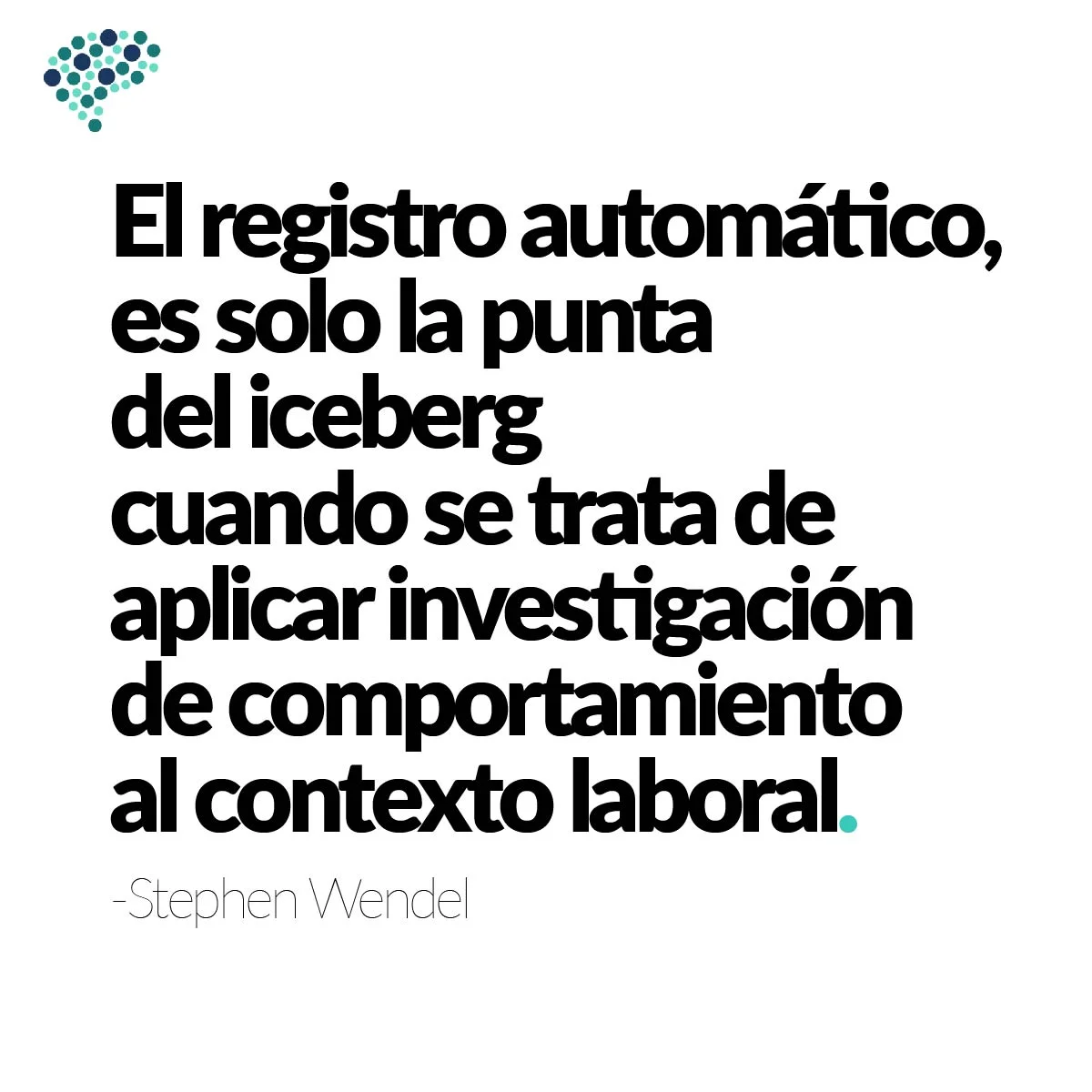 Stephen Wendel — Instituto Mexicano de Economía del Comportamiento
