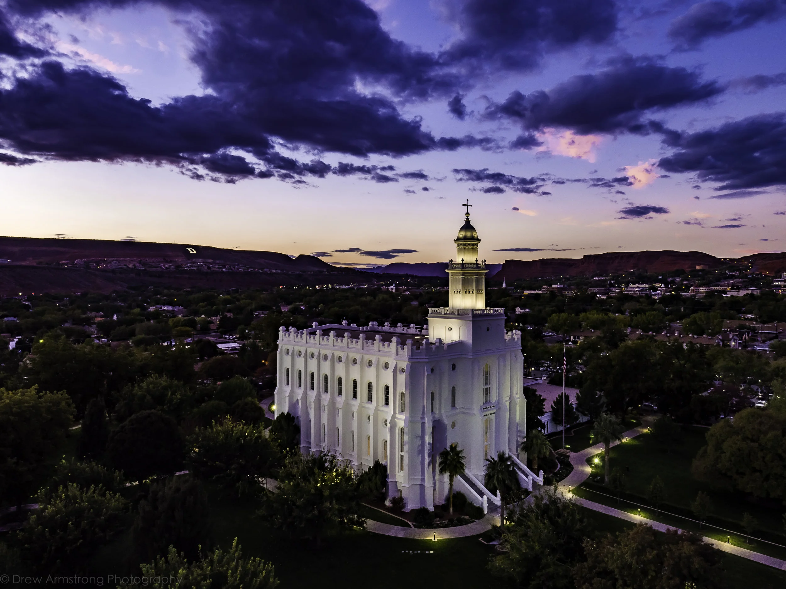 St. George Temple — Drew Armstrong Fine Art Photography