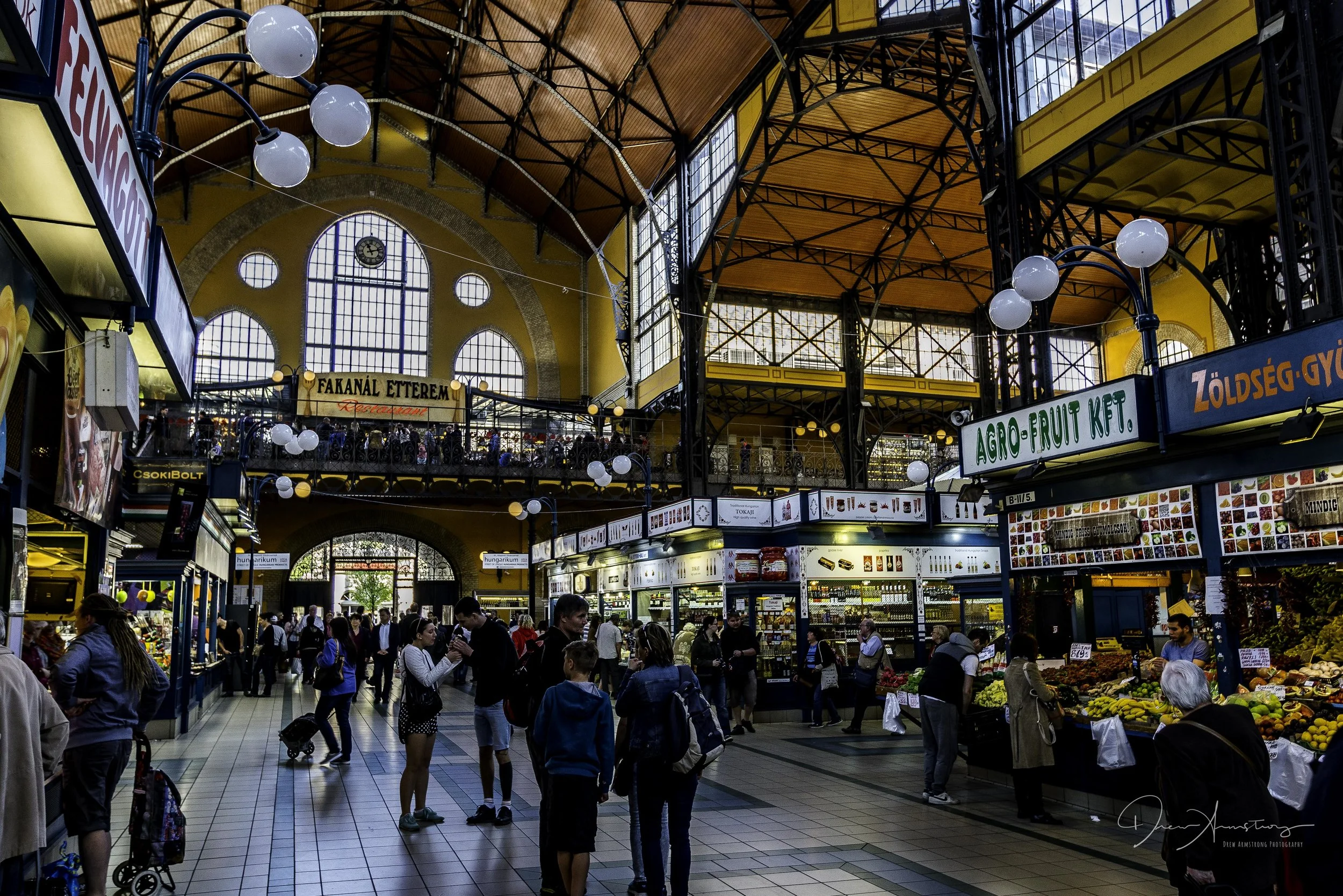 Great Market Hall, Budapest, Hungary — Drew Armstrong Fine Art Photography