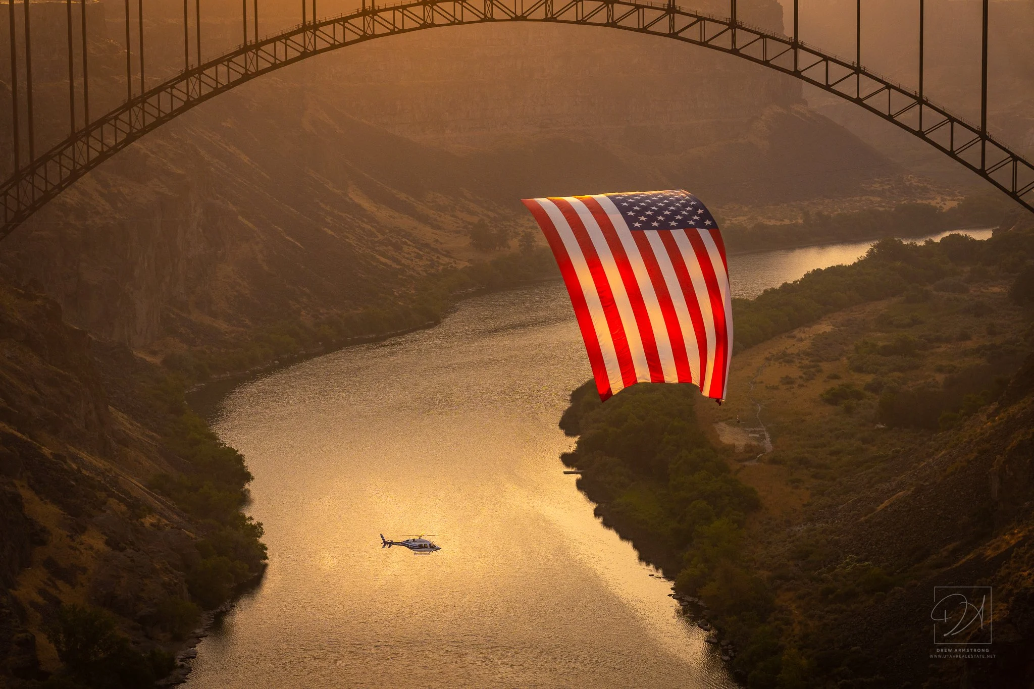 Follow The Flag in Twin Falls Idaho — Drew Armstrong Fine Art Photography