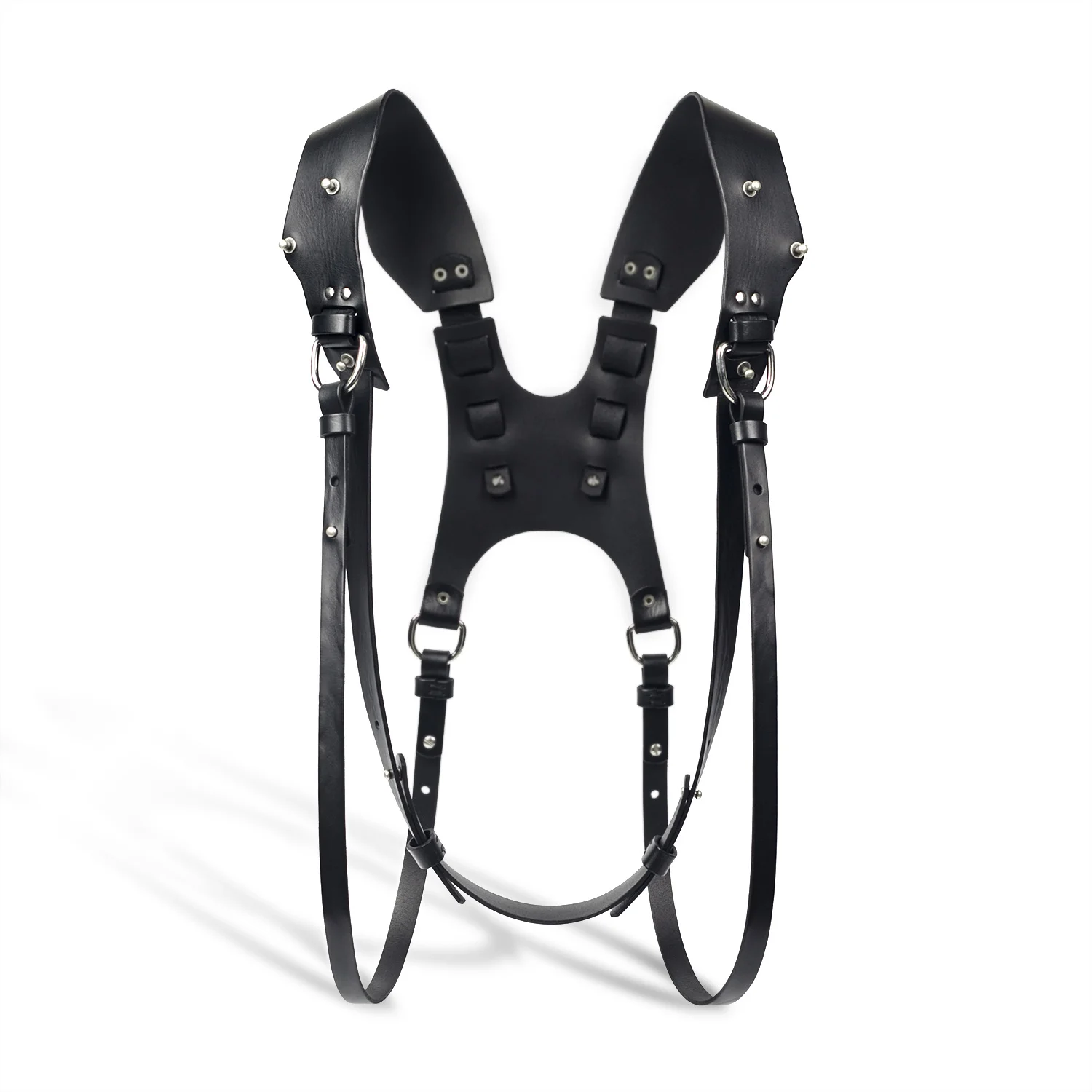 Black leather harnesses - Avantgarde handmade harnesses - Online shop ...