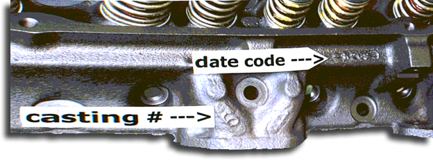 Pontiac Cylinder Head ID Numbers — Patterson Coachworks