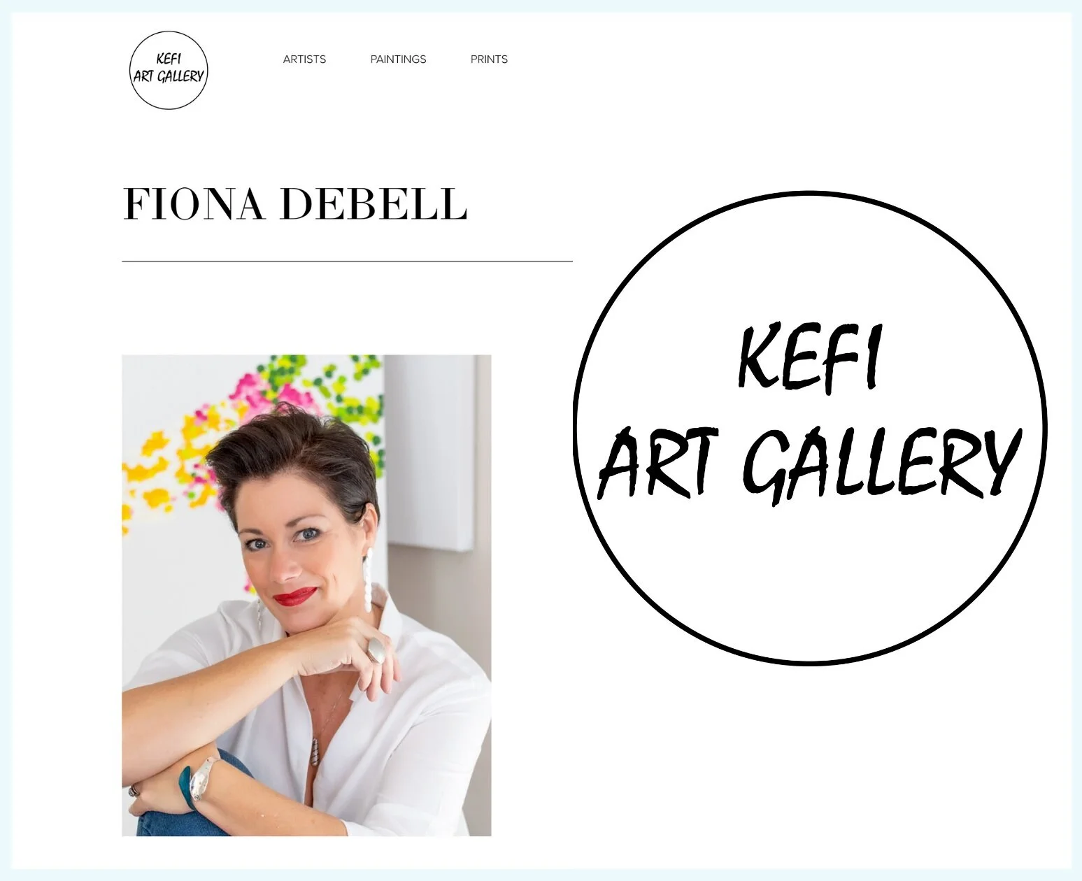 Shows and Events from Fiona Debell Art — Fiona Debell Abstract Art
