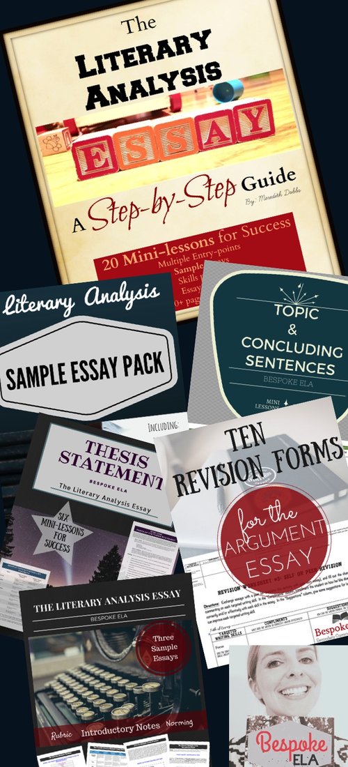 Commentary for Literary Analysis: Four Square Strategy for Success ...
