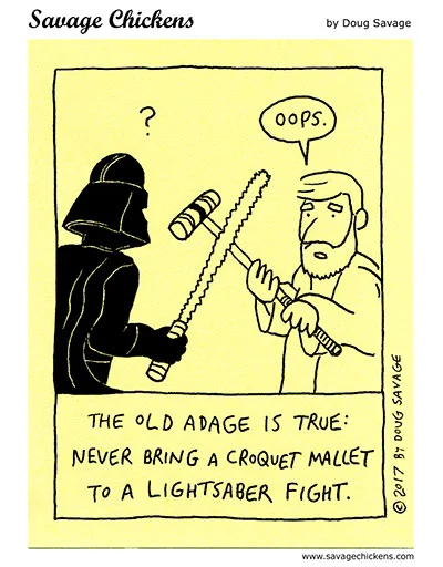 Satire Through Subtlety-- Using the Comics of Savage Chickens to Teach ...