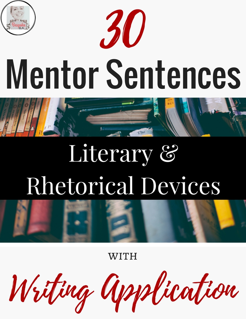 How to get Started with Mentor Sentences — Bespoke ELA: Essay Writing ...