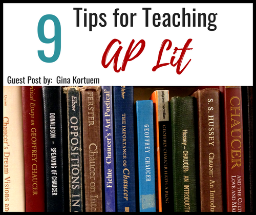 9 Tips for Teaching AP Literature — Bespoke ELA: Essay Writing Tips ...