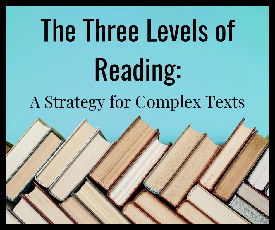 The Three Levels of Reading: A Strategy for Complex Texts — Bespoke ELA ...