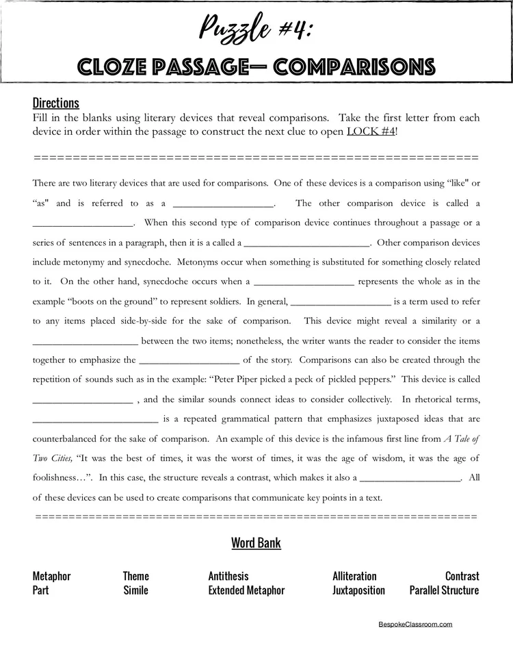 How to Build a Digital Escape Room Using Google Forms — Bespoke ELA ...