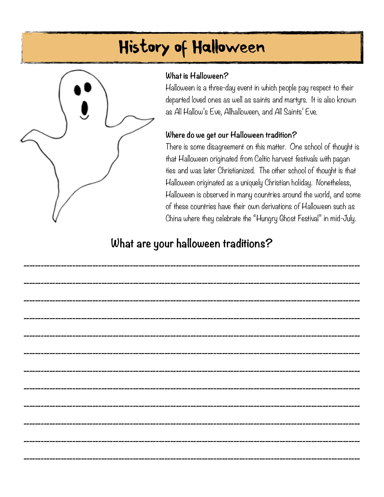 High-interest Halloween Lesson Plans and Activities for Secondary ELA ...