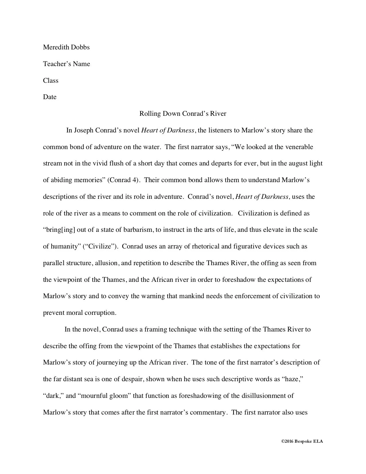 How To Sequence A Literary Analysis Essay Unit Bespoke ELA Essay How To Sequence A Literary Analysis Essay Unit Bespoke ELA Essay