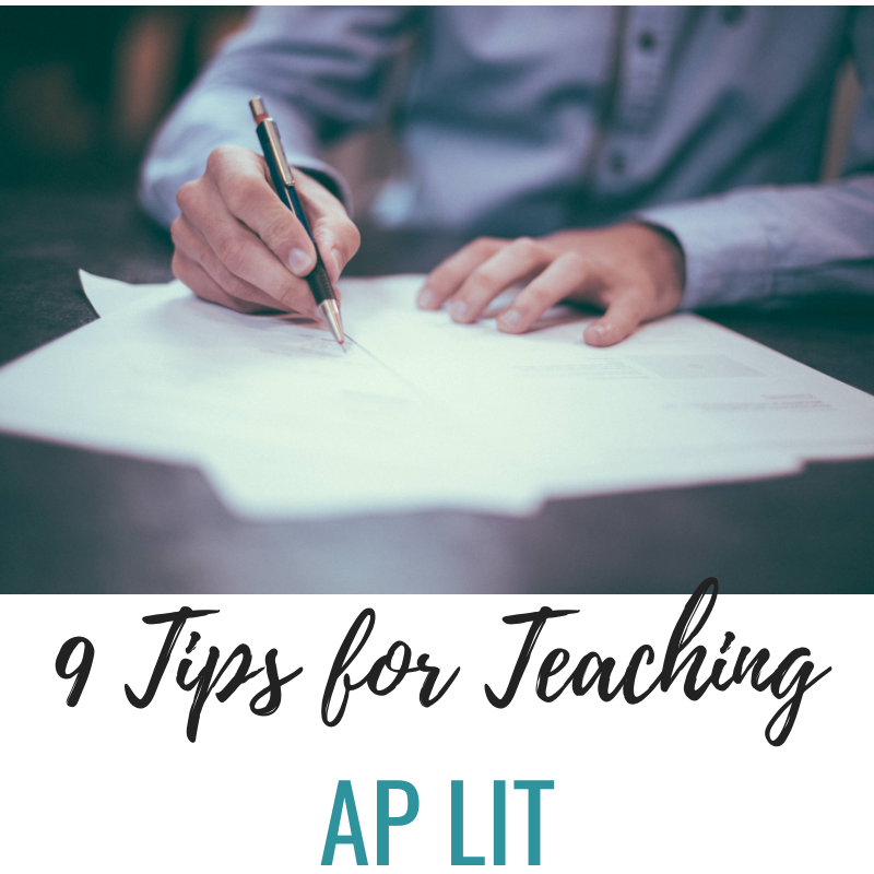 9 Tips for Teaching AP Literature — Bespoke ELA: Essay Writing Tips ...