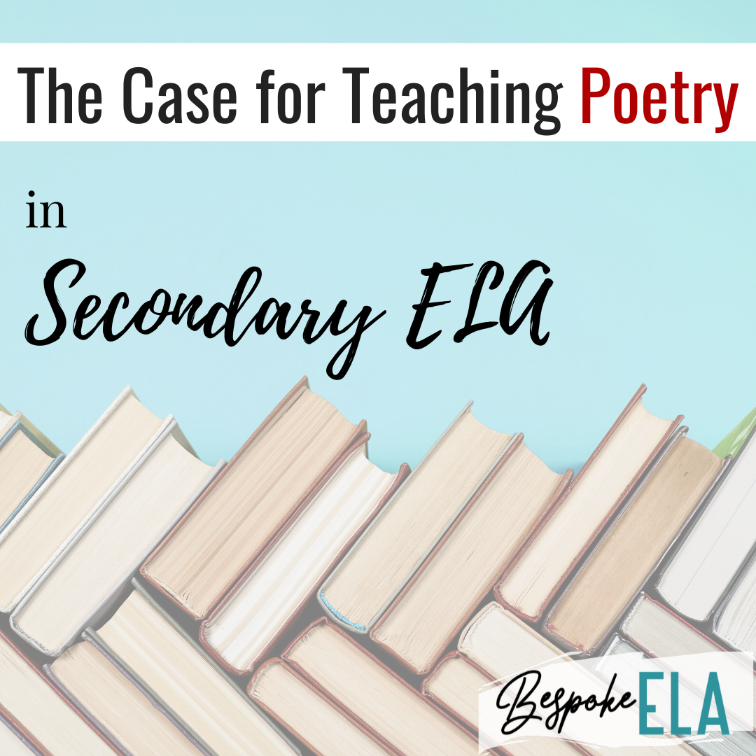 The Case for Poetry in School: Why it's Important to Teach Poetry in ...