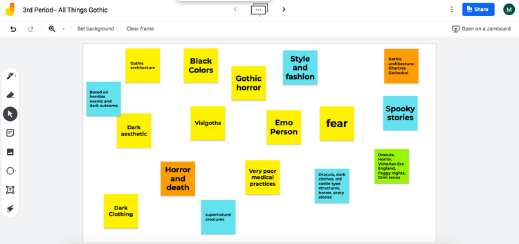 5 Ways to Use Jamboard in Secondary ELA — Bespoke ELA: Essay Writing ...