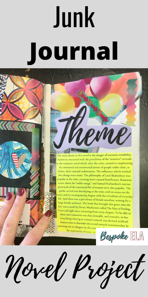 The Junk Journal Novel Project for Secondary ELA — Bespoke ELA: Essay ...