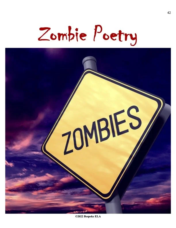 Zombie-Inspired Assignments for Secondary ELA... Because Zombies are ...