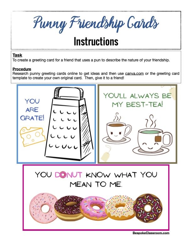 Five Ways to Infuse Humor into Your ELA Curriculum — Bespoke ELA: Essay ...