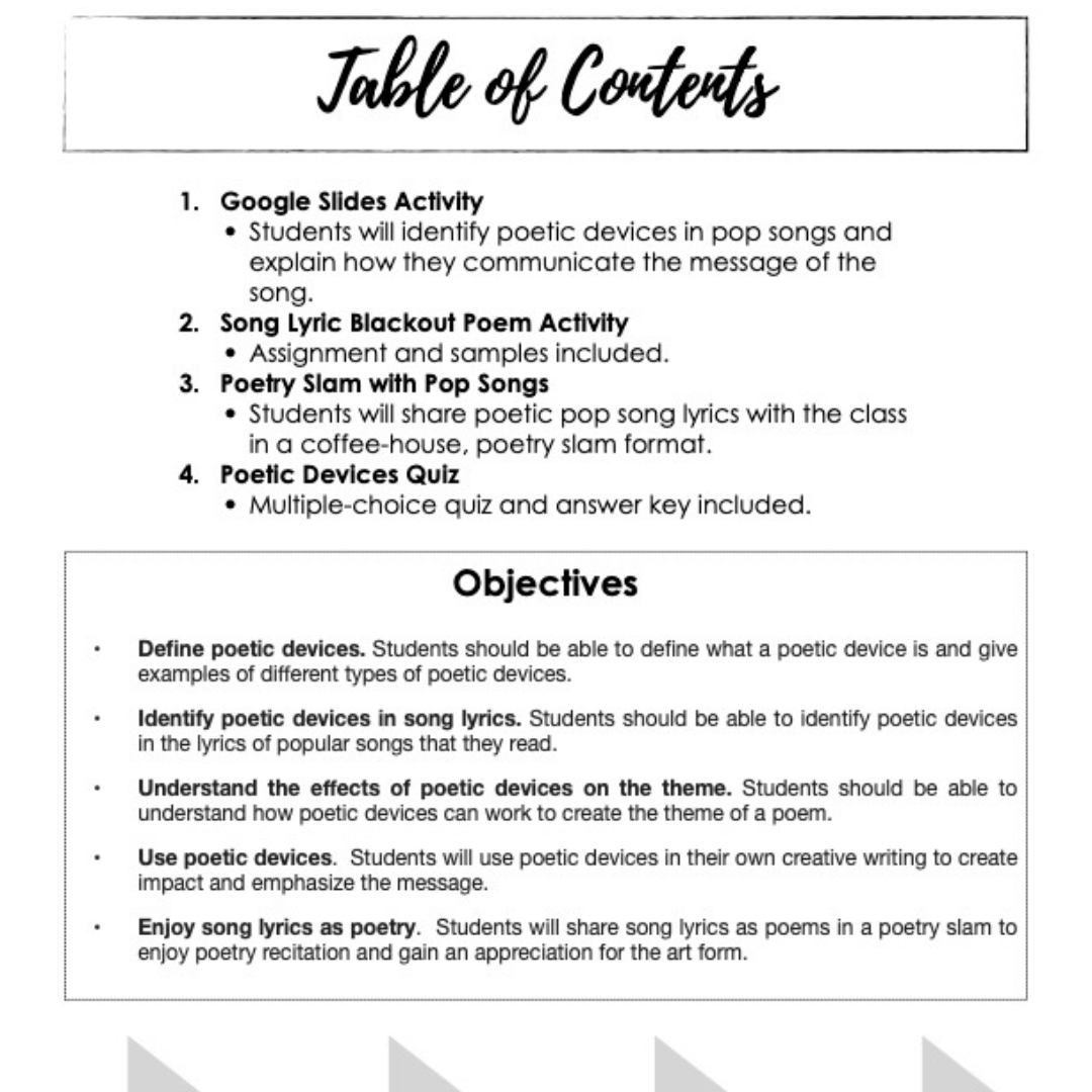 What Are The Poetic Devices In A Poem | Sitedoct.org