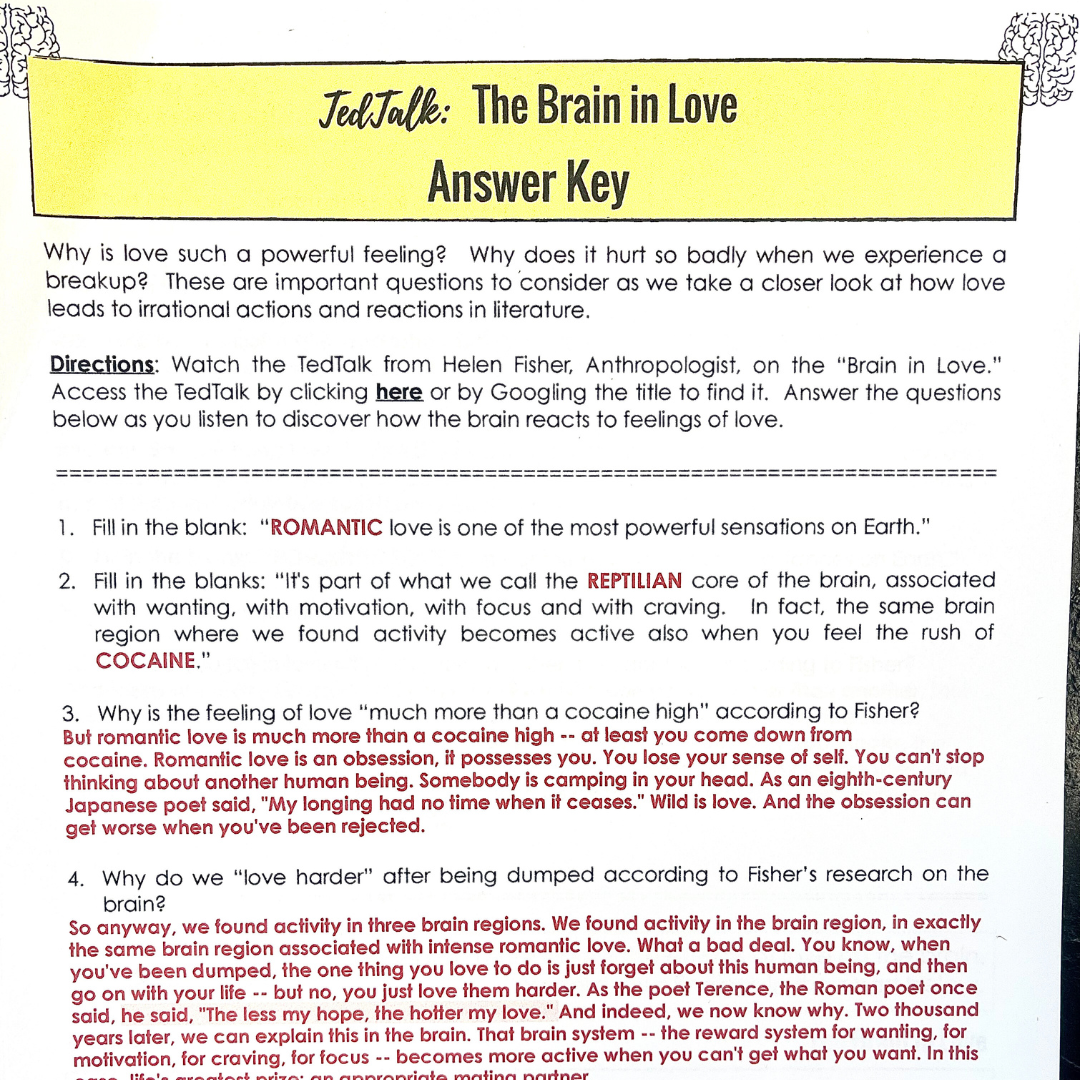 Fill In The Blank Love Questions