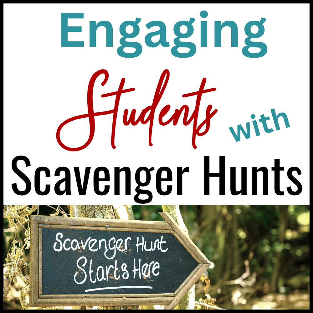 Engaging Students with Scavenger Hunts in Secondary ELA — Bespoke ELA ...
