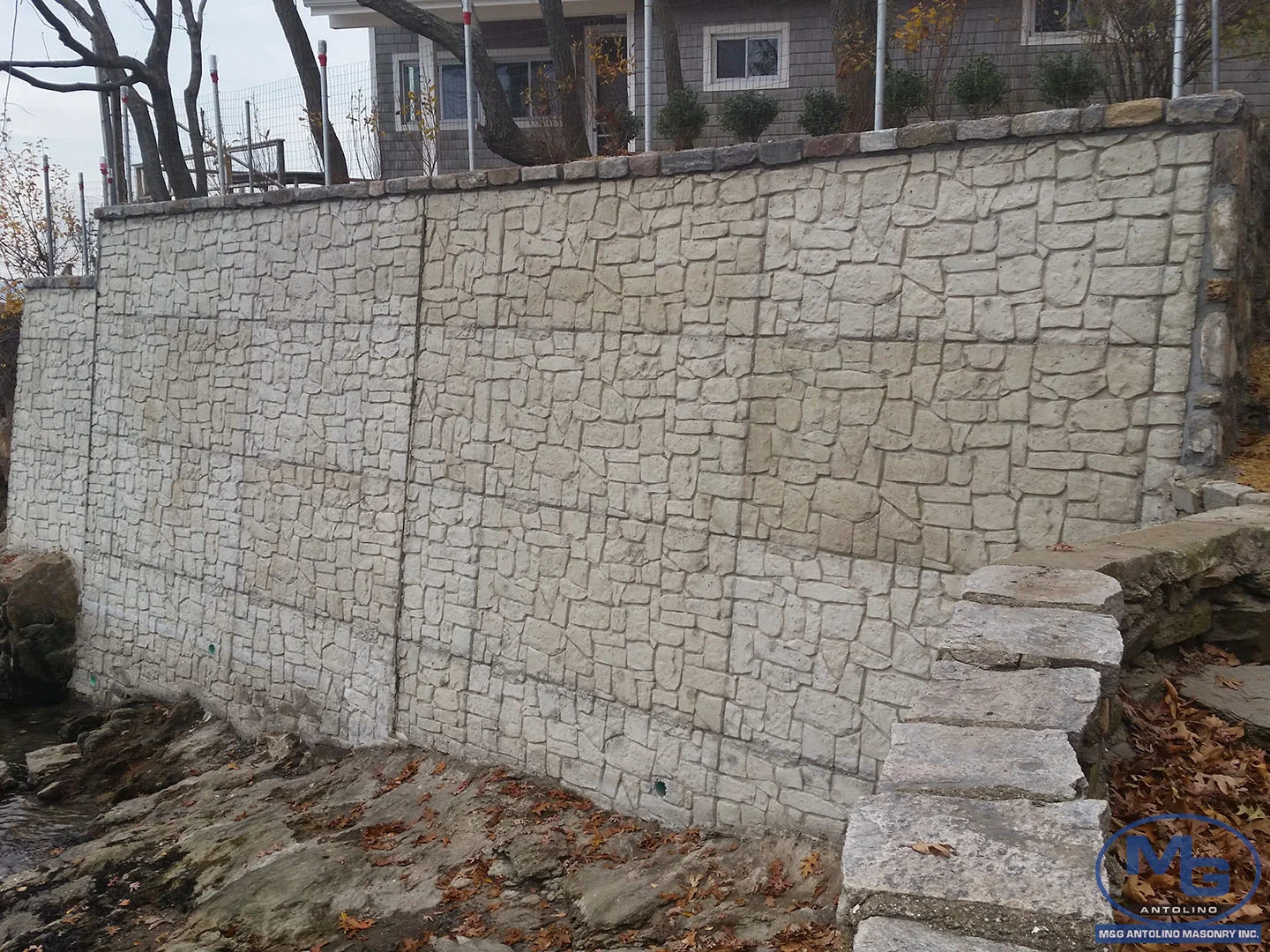 Sea Walls & Retaining Walls — M&G Antolino Masonry, Inc.