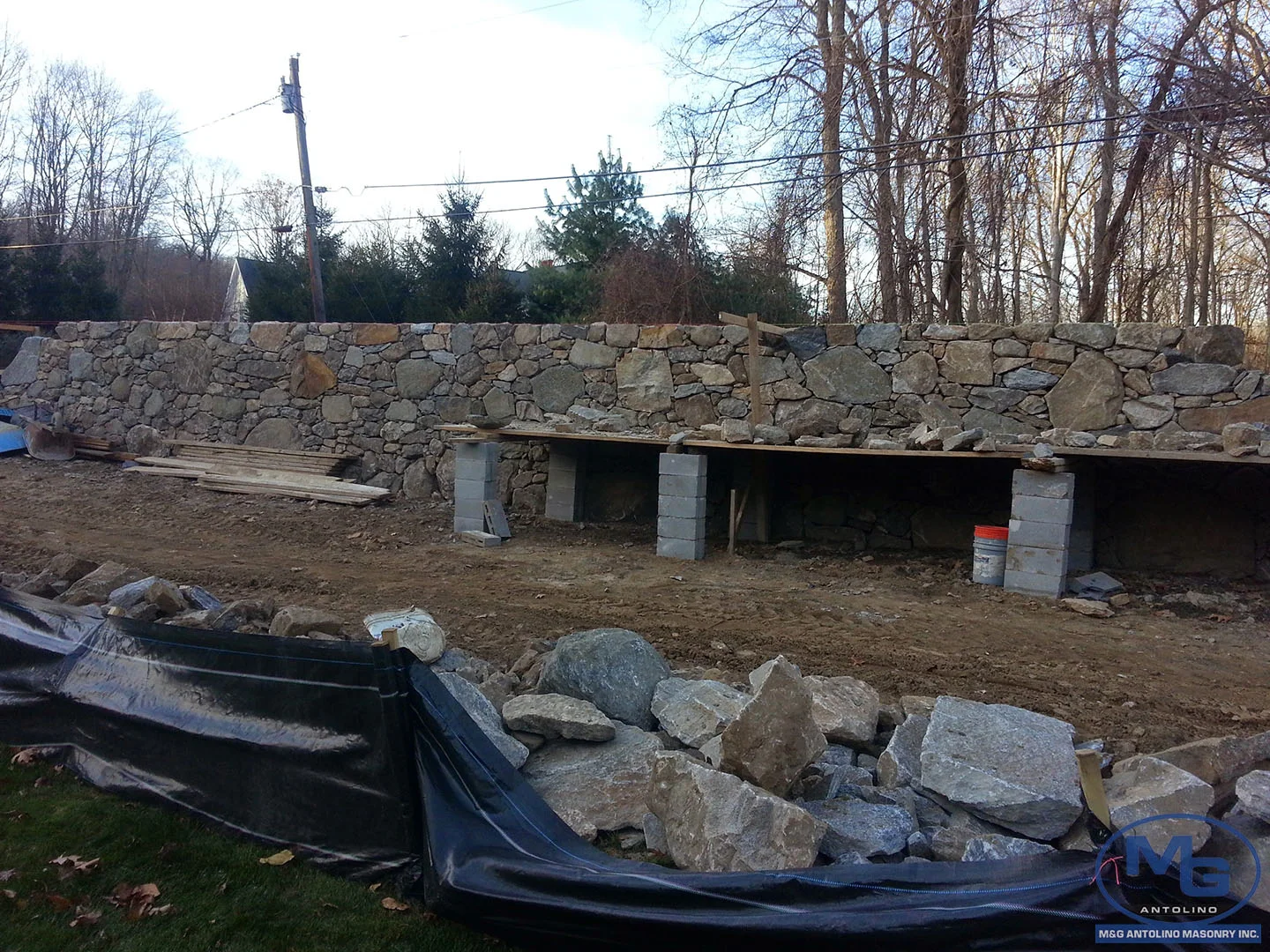 Sea Walls & Retaining Walls — M&G Antolino Masonry, Inc.