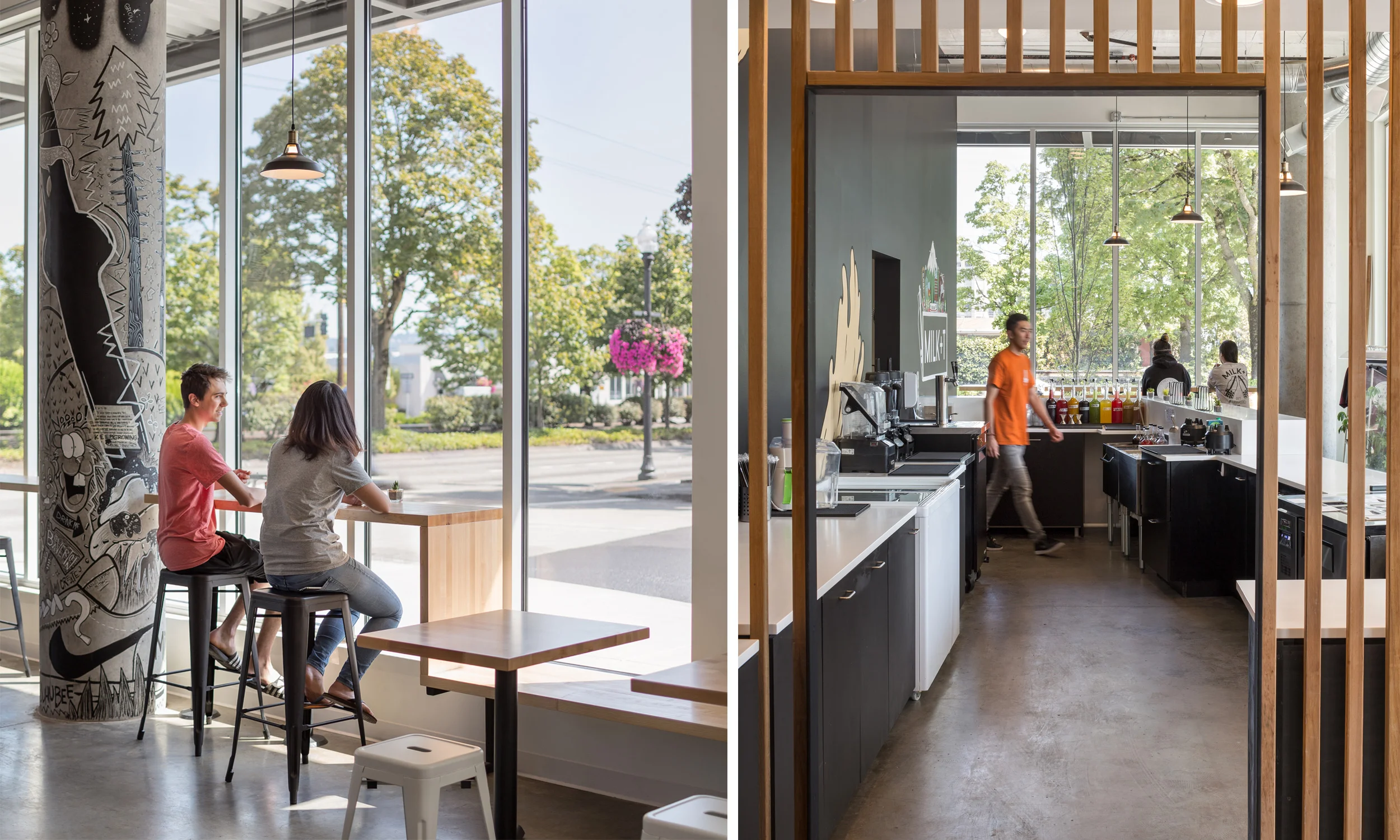 MILK+T Boba Cafe — Propel Studio Architecture | Portland, Oregon