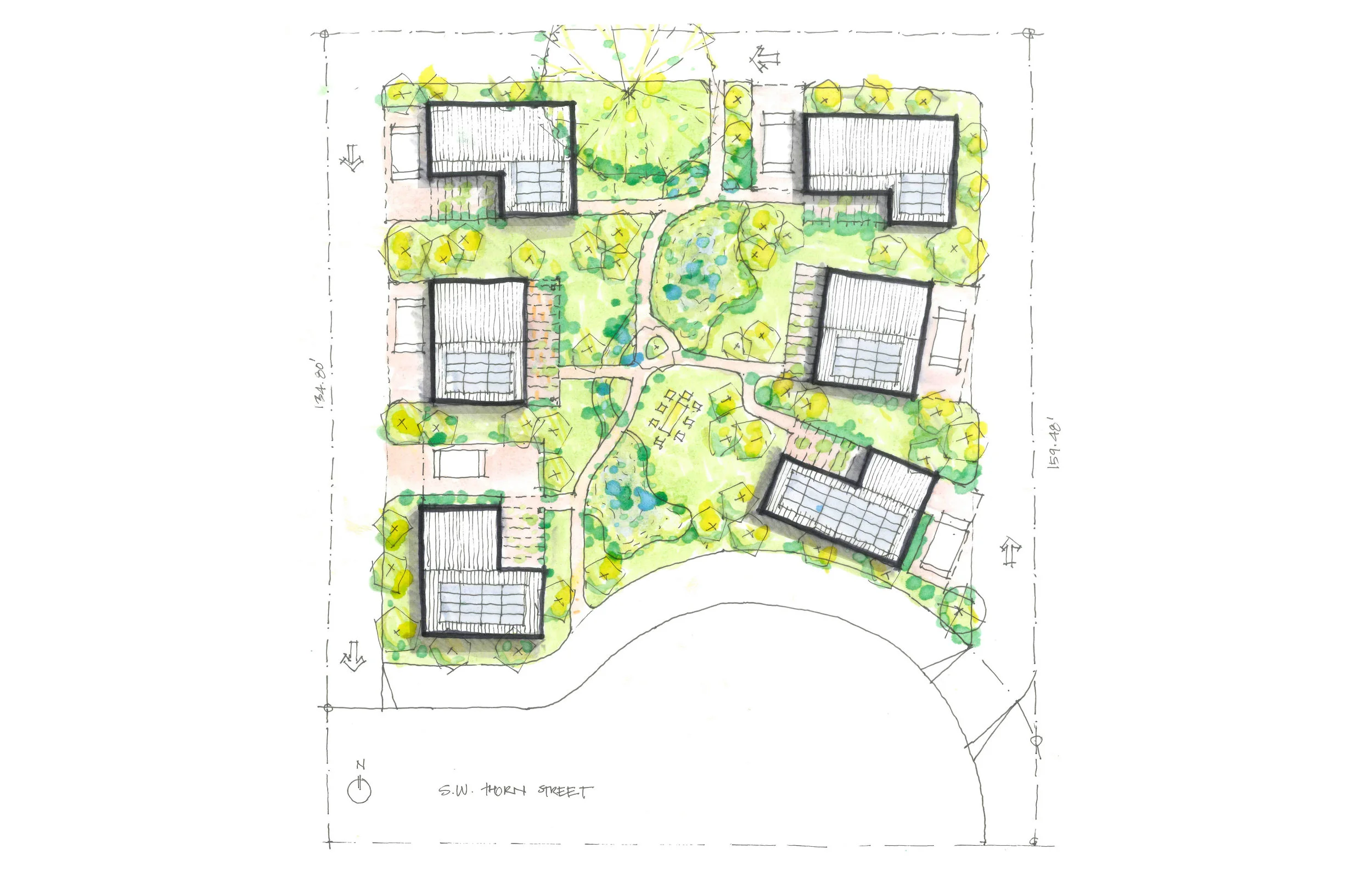 Aging-in-place Cottage Cluster — Propel Studio Architecture | Portland ...