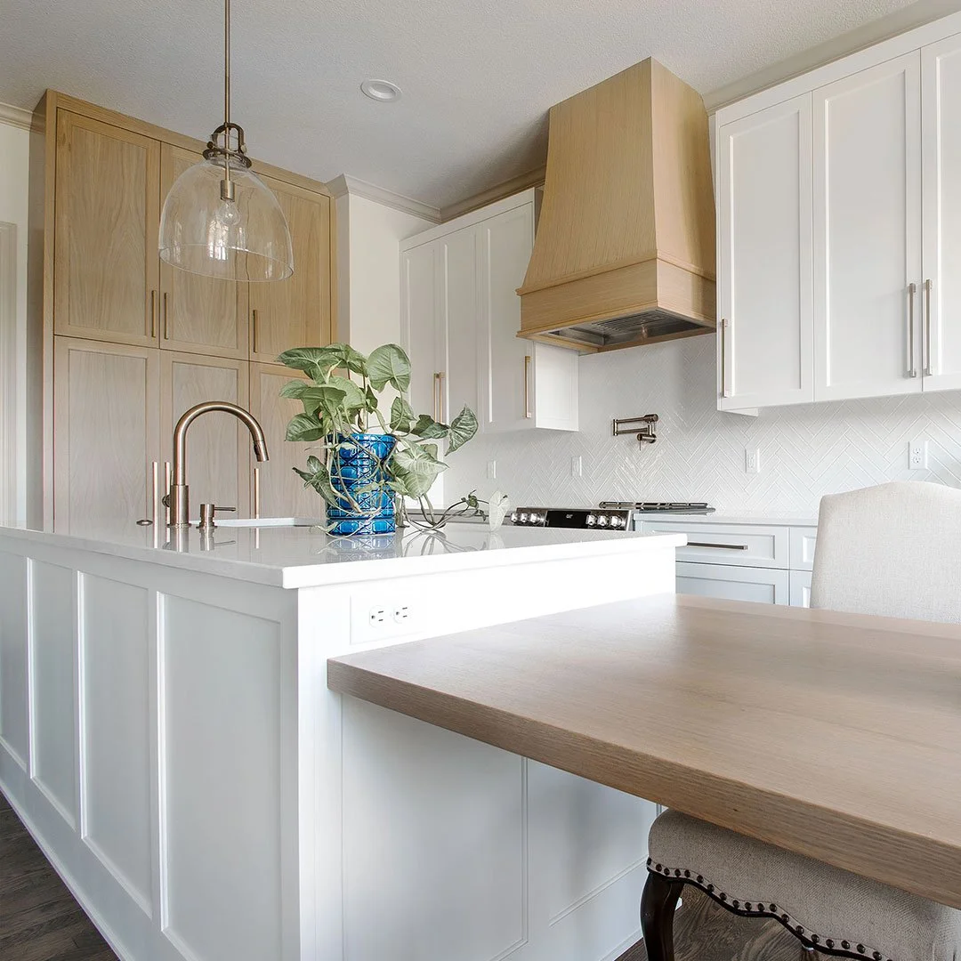 White Oak Cabinetry: Plain Sawn vs. Rift Sawn - Erica Kay Design ...