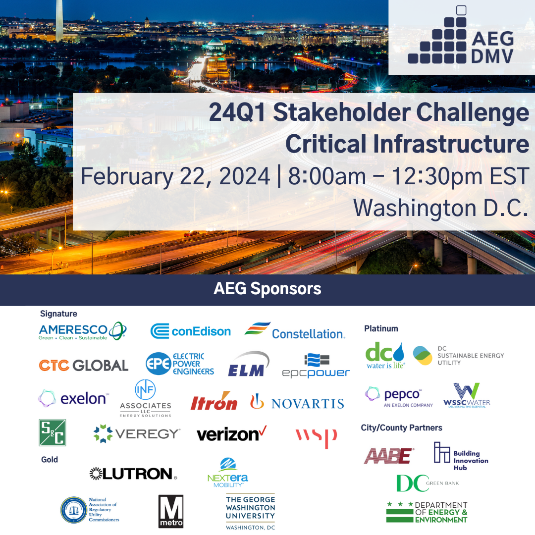 01.18.2024 AEG DMV Task Force Challenge: Grid Mod, Mobility & Clean Transportation - Participate