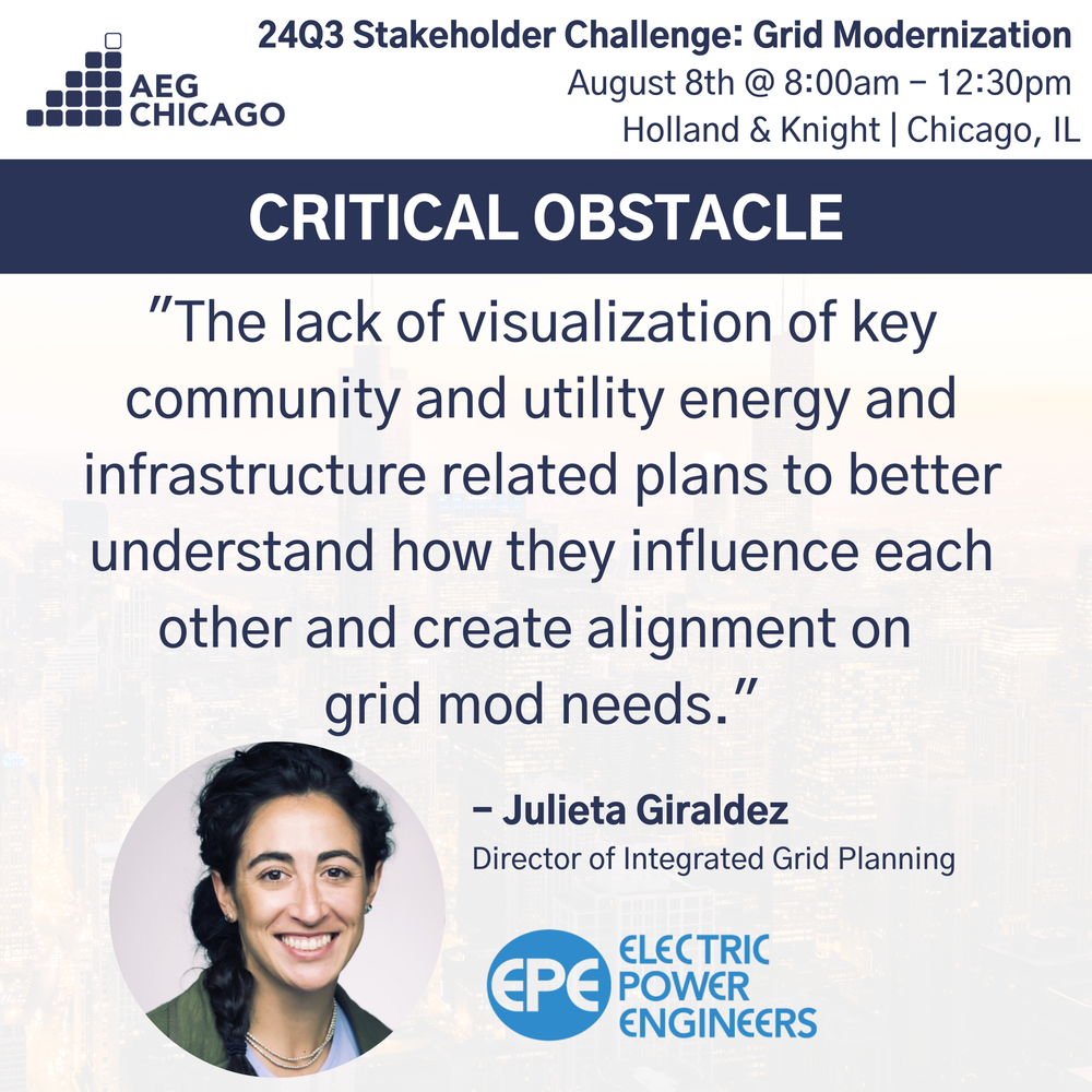 Executive Summary - August 8th, 2024 AEG Chicago 24Q3 Stakeholder Challenge: Grid Modernization ...
