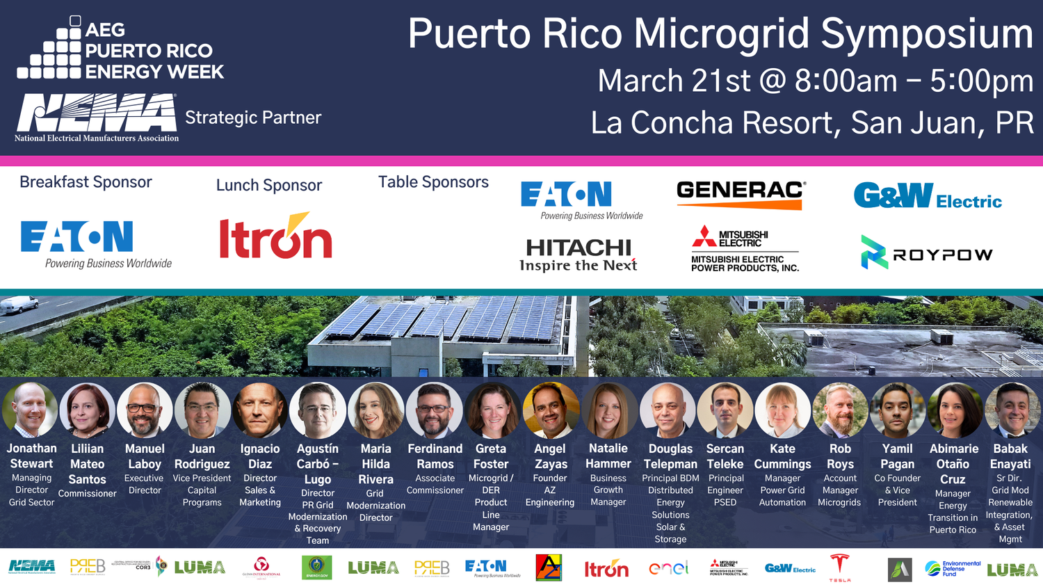 Puerto Rico Microgrid Symposium - PR Energy Week 24 - Participate