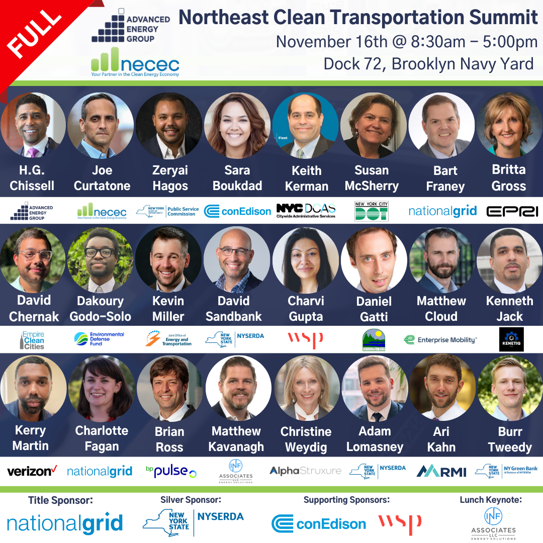 11.16.23 AEG/NECEC Northeast Clean Transportation Summit - Participate