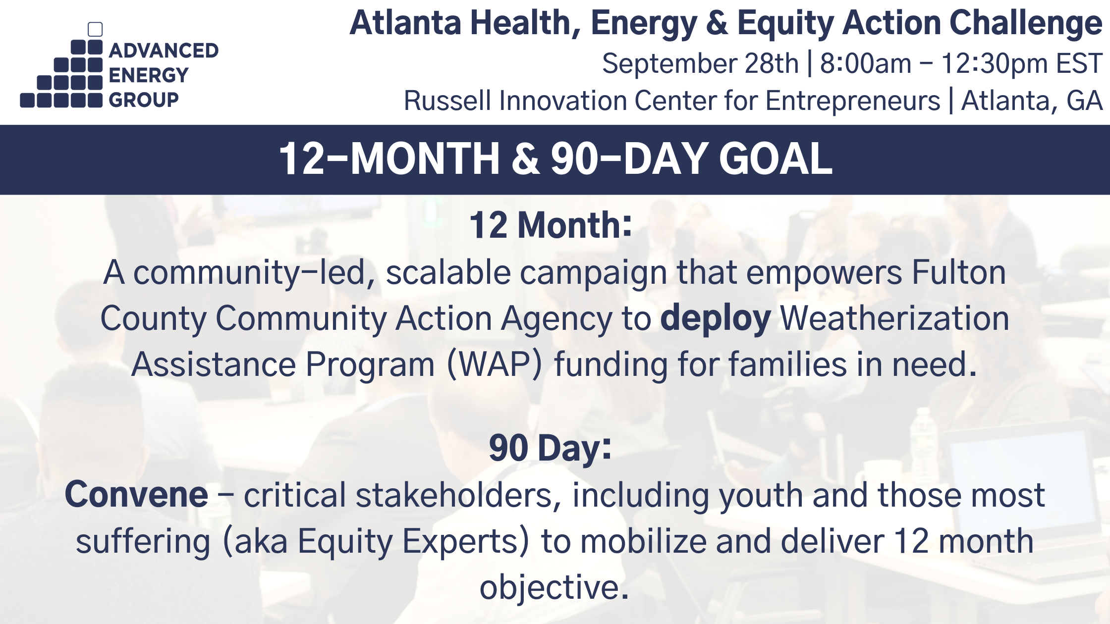 09.28.2023 AEG Atlanta Health, Energy & Equity Action Challenge ...