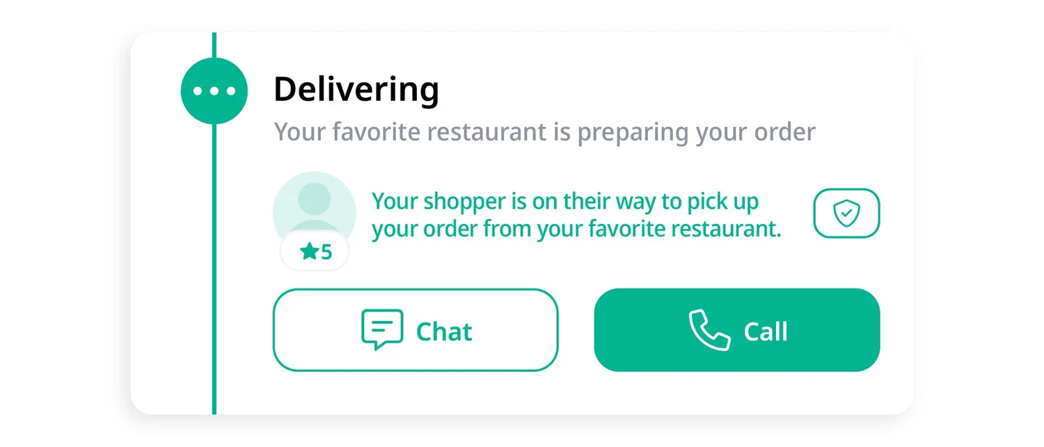 In-App Chat — Toters
