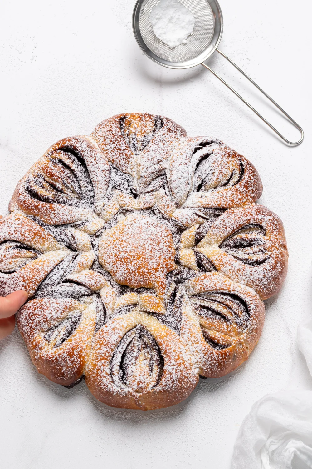 Chocolate Snowflake Bread — ALANA SMITH