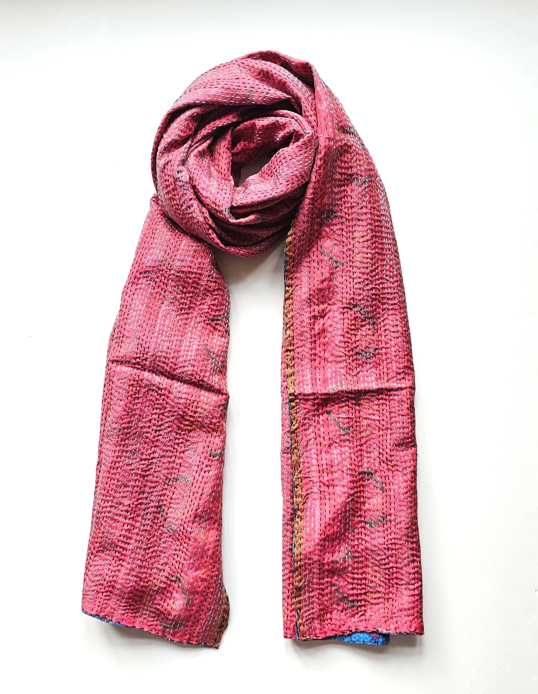 Upcycled Kantha Sari Scarves and Shawls — Jewelled Buddha — Jewelled Buddha