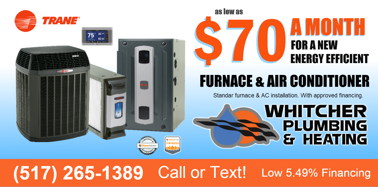 Residential HVAC — Whitcher Plumbing & Heating