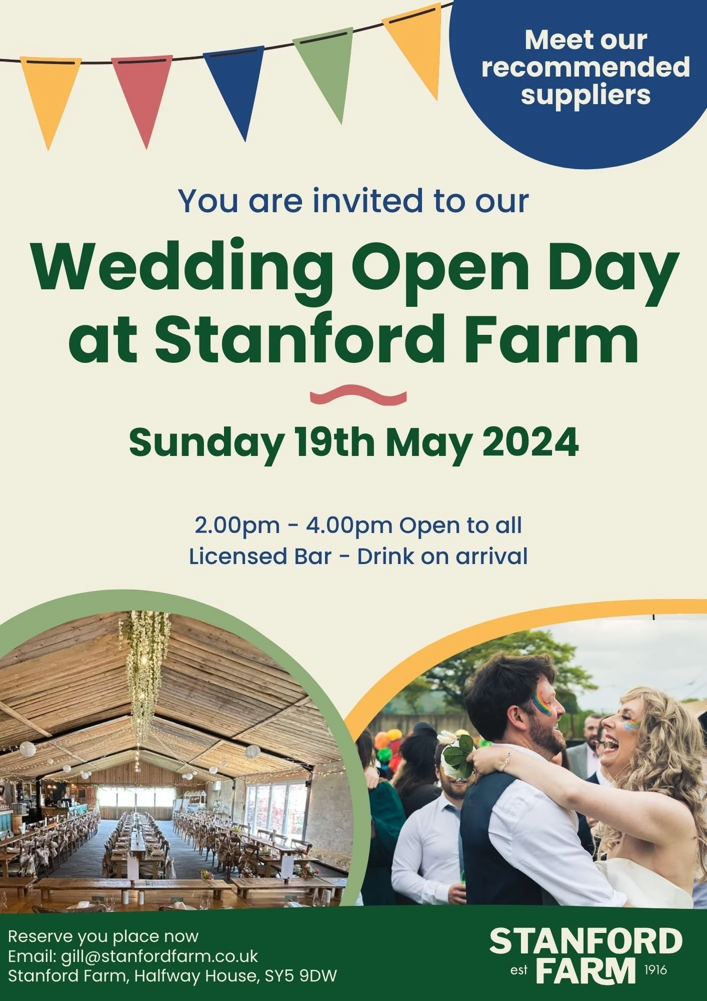 Wedding venue open day-Stanford Farm Weddings and Events