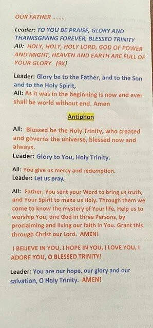 Praying the Trisagion — THIRD ORDER OF THE MOST HOLY TRINITY AND OF THE ...