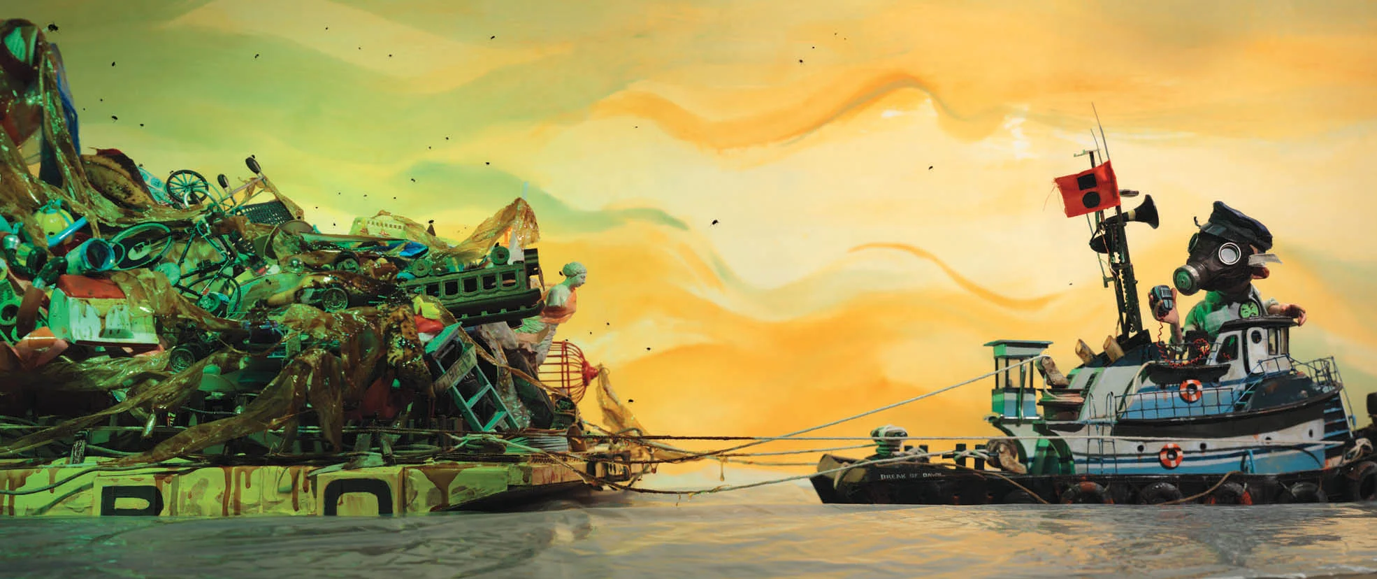 Here Comes The Garbage Barge — Red Nose Studio