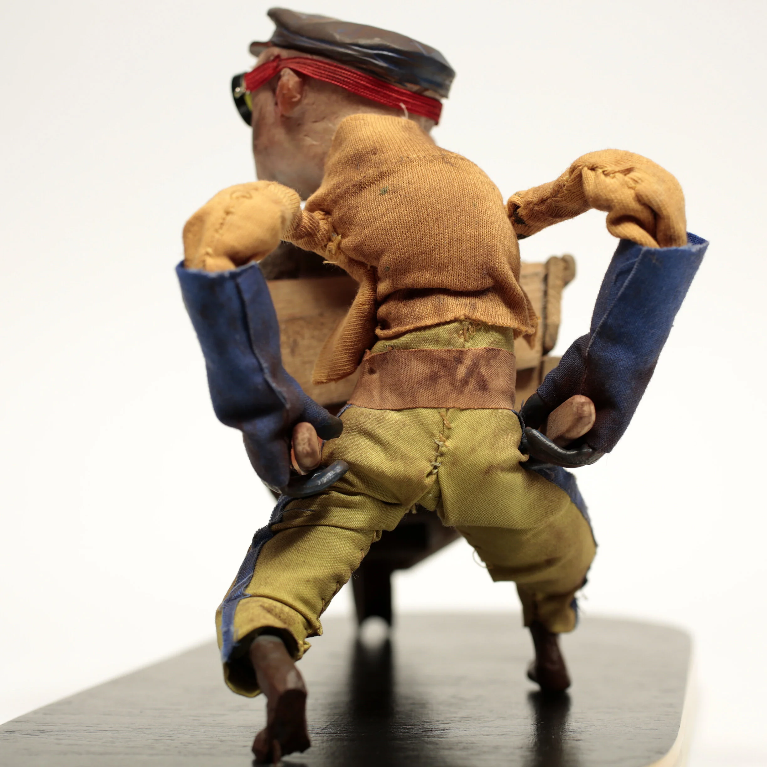 1860's Miner and Wheelbarrow — Red Nose Studio