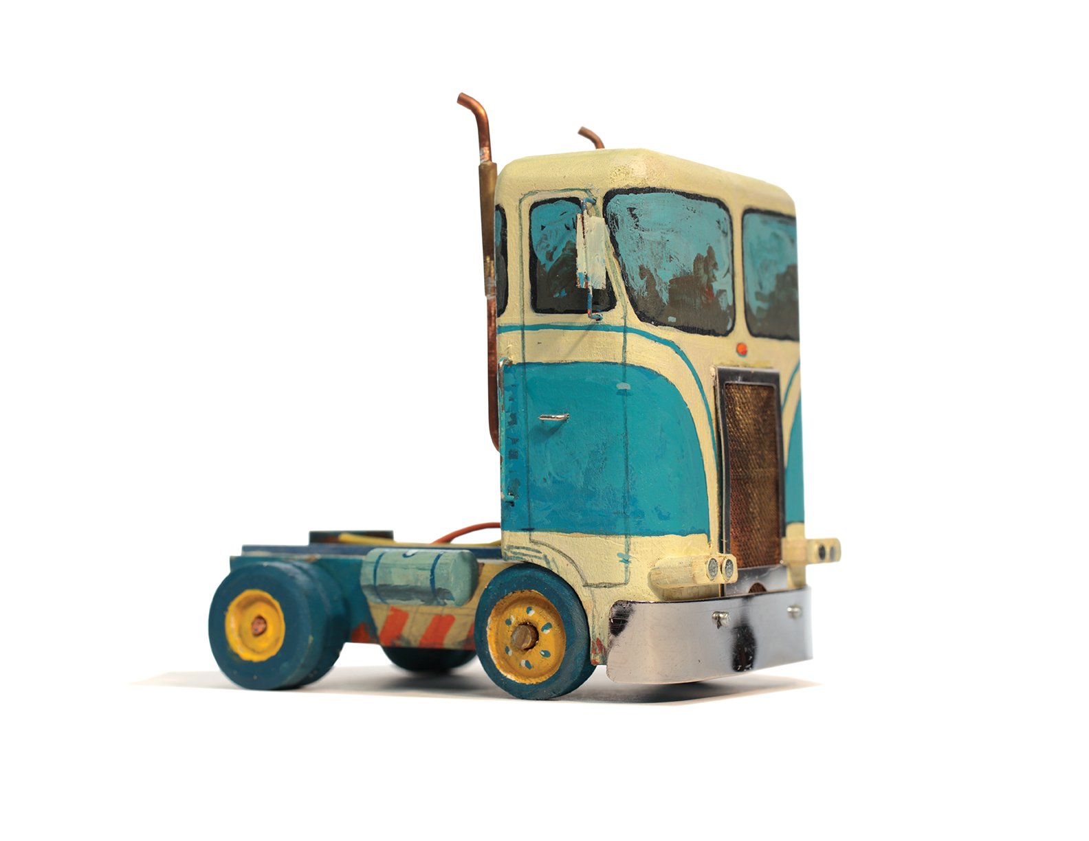 Cab-over semi — Red Nose Studio