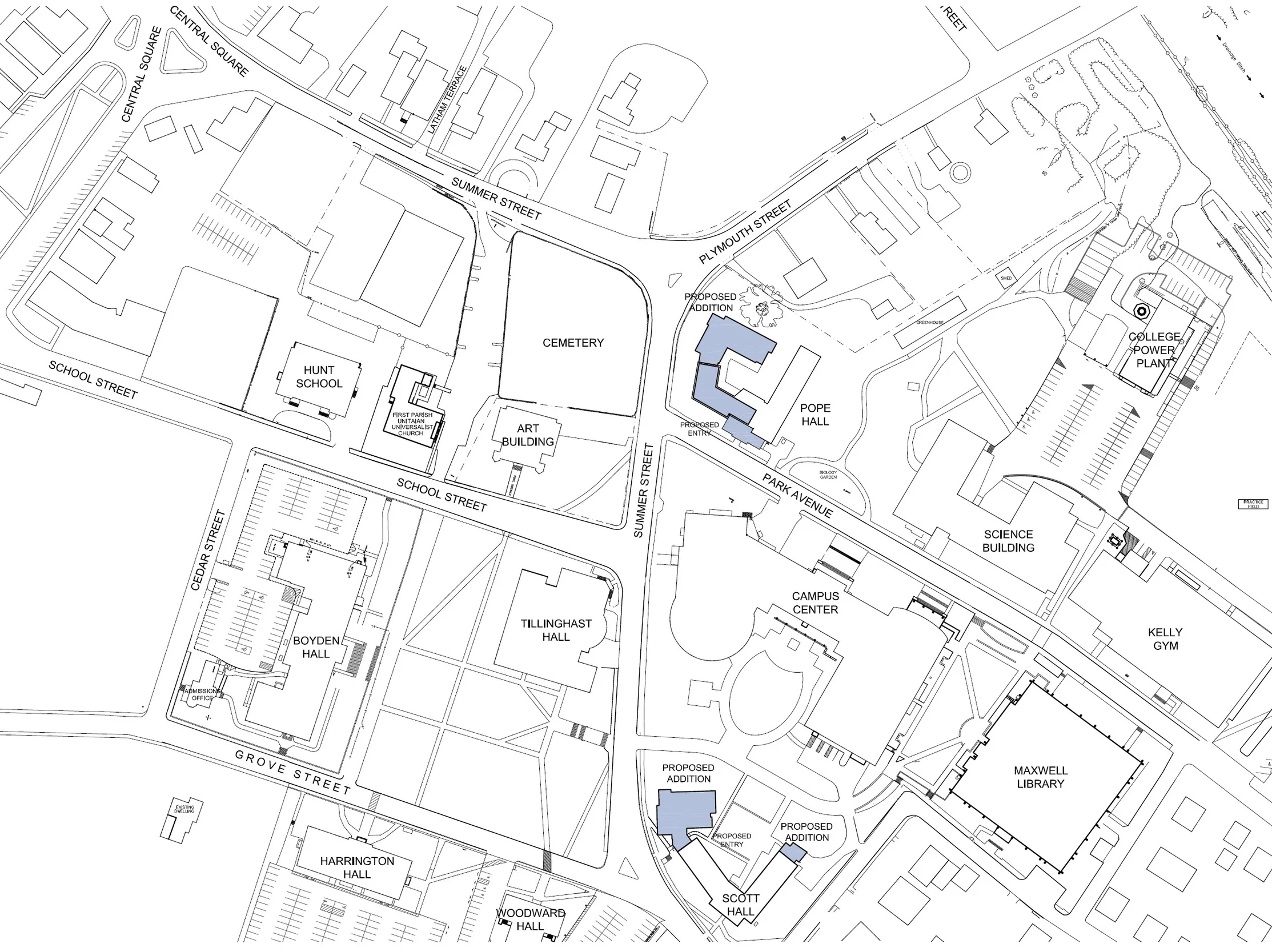 Pope & Scott Halls — PRA Architects