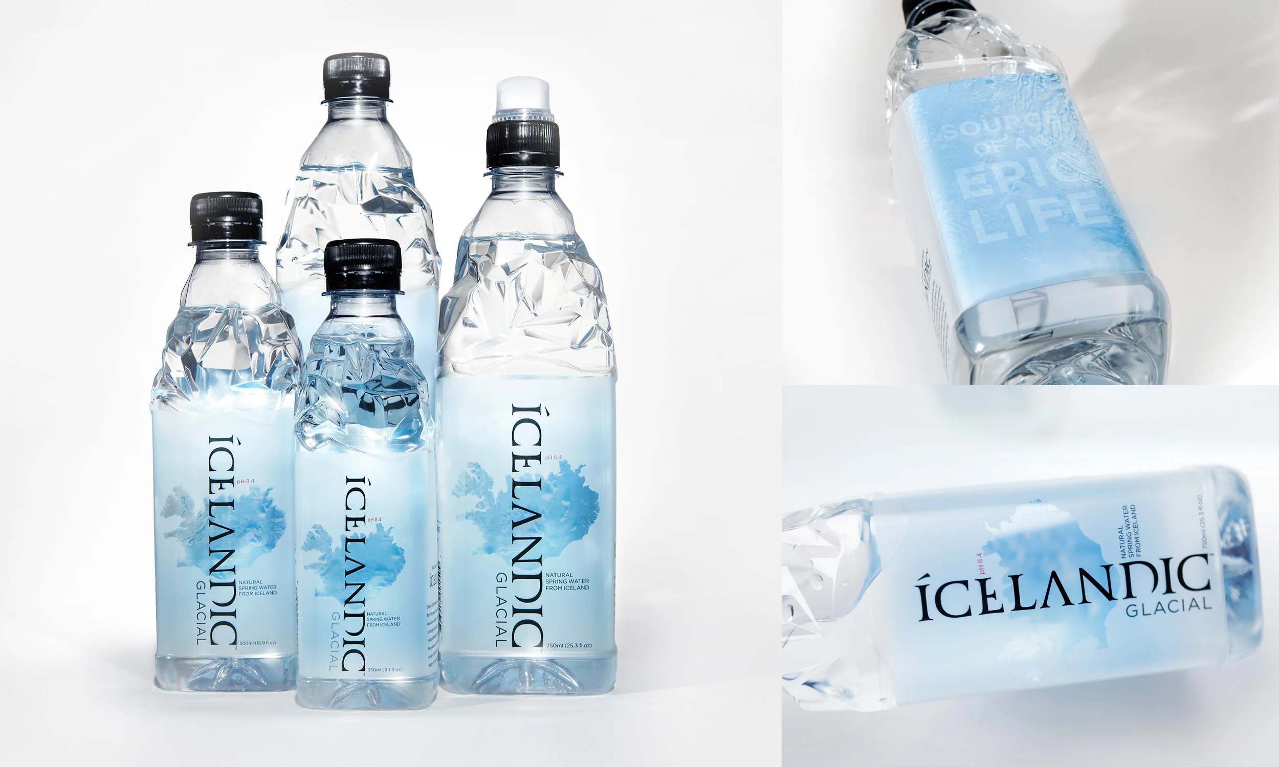 Icelandic Glacial Brand Identity and Packaging — Team One Design